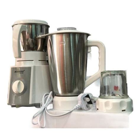 Robot Mixeur Minmax 3 En 1 Durable Et à Usage Intensif 15l Blanc