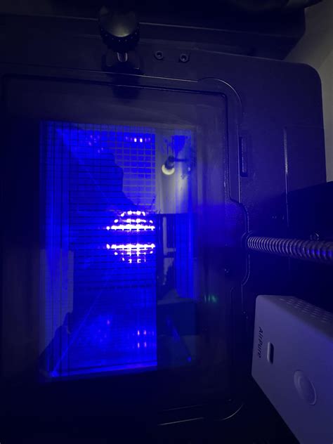 Areas Of Lcd Screen Not Exposing Rresinprinting