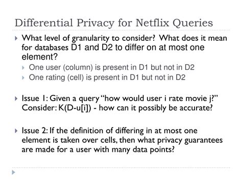 Ppt Differentially Private Recommendation Systems Powerpoint