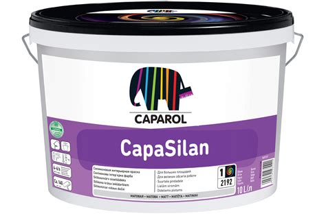 Caparol CapaSilan (КапаСилан): водно-дисперсионная интерьерная ...