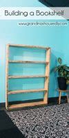 Bookshelf Build For Our New Office Space Grandmas House DIY