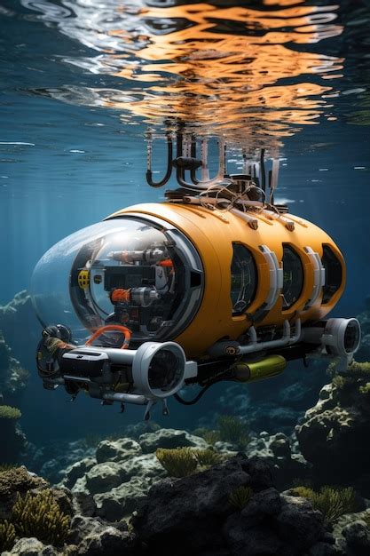 Premium Ai Image A Yellow And Black Robot