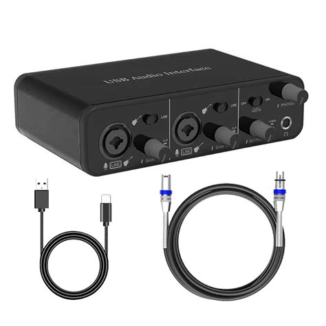 Gaia Vision Dual Xlr Usb C Audio Interface Muzikone