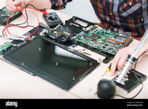 Laptop Upgrade Performance Memory Hdd Processor Stock Photo Alamy