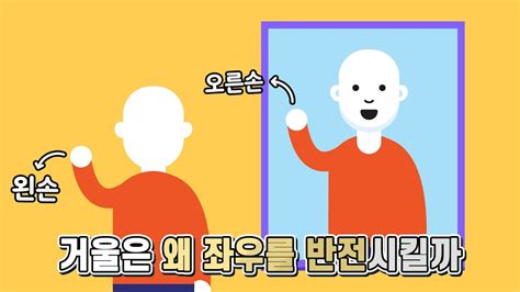 거울은 왜 좌우를 반전시켜서 보여줄까 Youtube