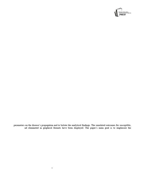 Mathematical Model For Dengue Disease In Bangladesh Pdf Infection Medical Statistics