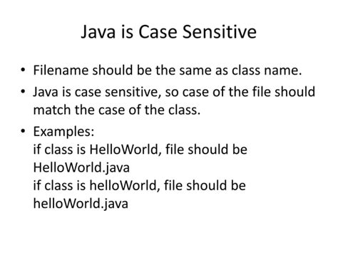 Analysis Of A Basic Java Program Ppt