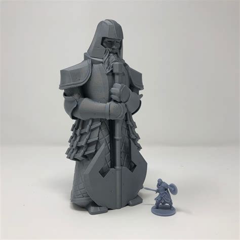 Dnd Dwarven Statue Forge City Monument Tabletop Scatter Etsy