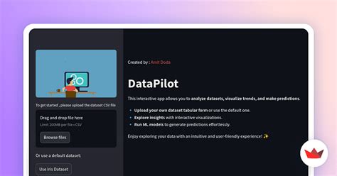 New Amitdoda Automl Streamlit App Show The Community Streamlit