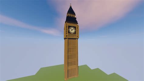 Minecraft Big Ben Blueprints Big Ben Von Papajonas