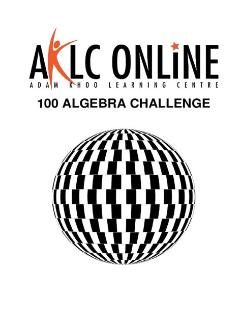 100 Algebra Challenge Pdf Factorization Abstract Algebra