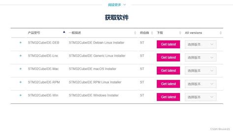 Stm32cubeide加cubemx开发一——软件下载cubeide下载 Csdn博客