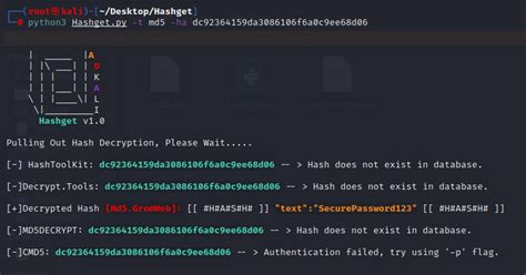 GitHub Adkali Hashget Pull Hashes Decryption From Online Sources Using Python