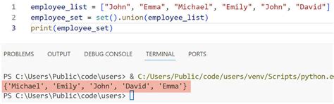 How To Convert A List To A Set In Python