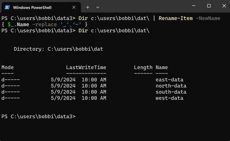 powershell how to rename multiple folders collecting wisdom