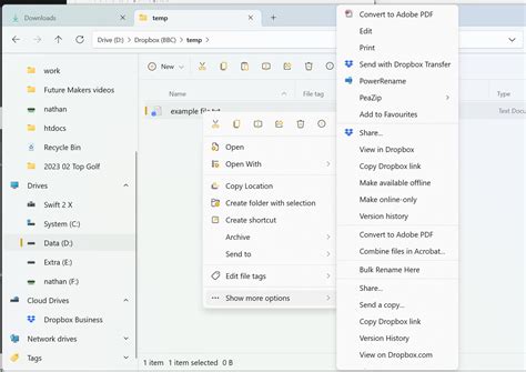 Cant Select Topmost Item In Shell Extensions Context Menu · Issue 11397 · Files Community