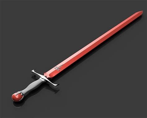 Zar Roc Sword Inheritance Series Eragon Ithring 3d Model 3d Printable Cgtrader