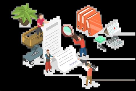 Best Legal Document Analysis Illustration Download In Png And Vector Format