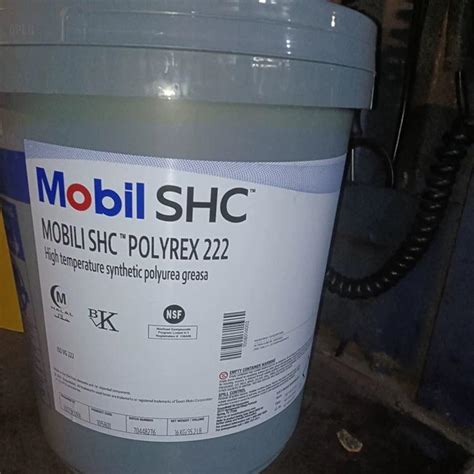 Mobil Shc Polyrex 222 Grease High Temp Synthetic Bearing Grease