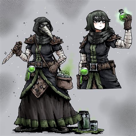 Darkest Dungeon Plague Doctor Fanart Gorka Fujimoto H