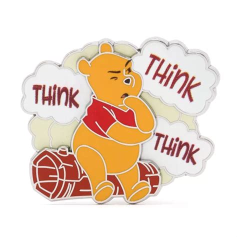Winnie The Pooh Think Think Think Pin Disney Store