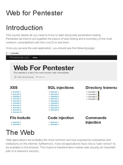 Pentesterlab 1 Pdf