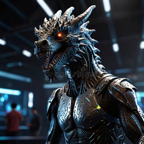 a vr gamer clad in a motion capture suit battling a holographic dragon