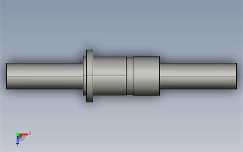 Jfzd12525 5滚珠丝杆3d模型iges模型图纸下载 懒石网