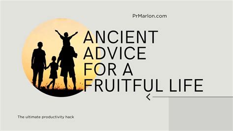 The Ultimate Productivity Hack — Pr Marlons Blog