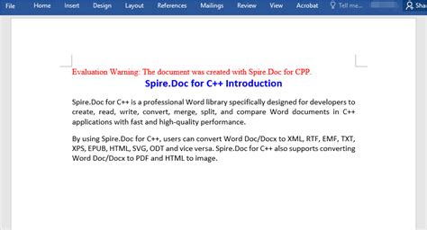 C Create Or Edit Word Documents