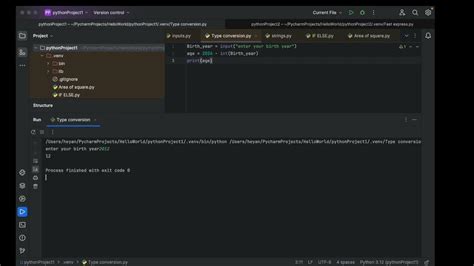 Age Calculator Python Youtube