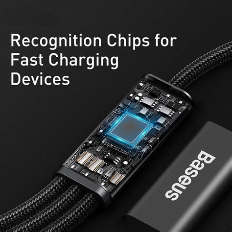 Baseus Rapid Series In Fast Charging Data Cable W Pd Type C Micro Usb Apple Cable