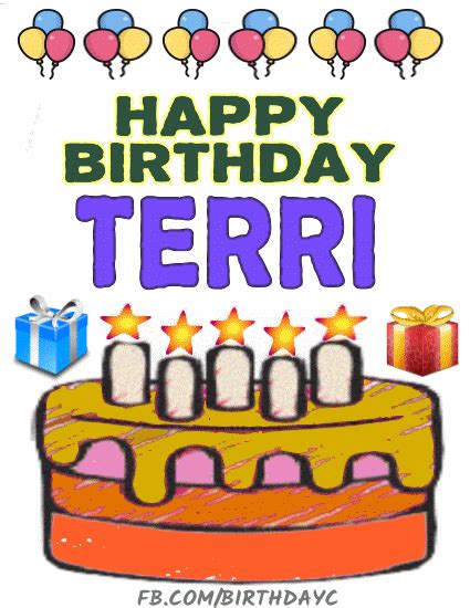 Terri Happy Birthday