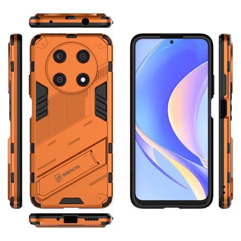 For Huawei Nova Y Enjoy Pro Punk Armor In Pc Tpu Shockproof Phone Case With Invisible