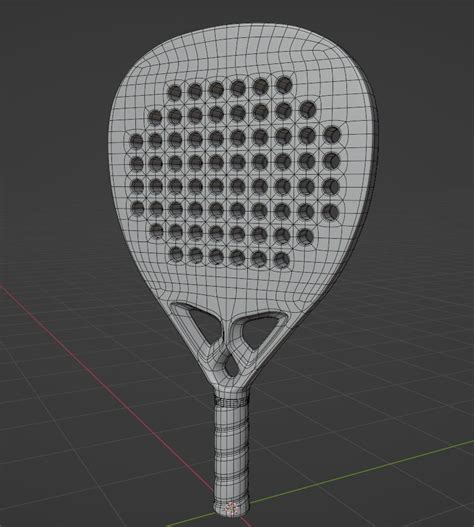 Carbon Fiber Padel Racket 3d Model Cgtrader