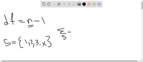 Solved What Are The Degrees Of Freedom For The T Test