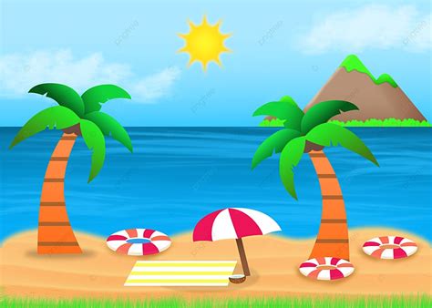 해변 일러스트 레이 션 산와 벽지입니다 산 바닷가 삽화 배경 일러스트 및 사진 무료 다운로드 Pngtree