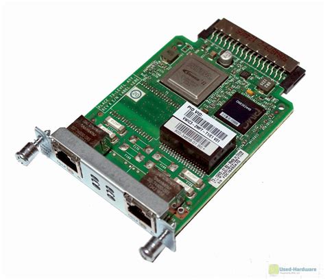 Cisco VWIC3 2MFT T1 E1 2 Port T1 E1 Multiflex Trunk Voice WAN Interface Module InStock901 Com