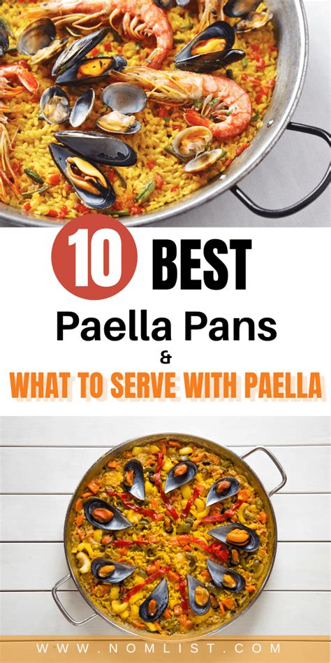 The Top 10 Best Paella Pans And What To Serve With Paella Nomlist