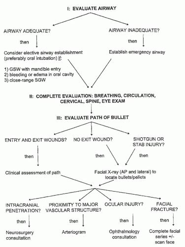 Penetrating Face And Neck Trauma Ento Key