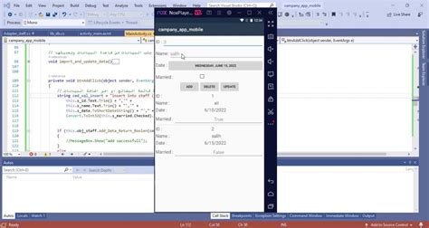 شرح إنشاء تطبيق اندرويد Xamarin وقاعدة بيانات Sqlite تخزين الصور في