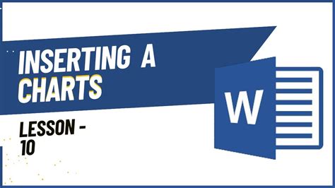 Lesson 10 Inserting Charts In Ms Word Sida Charts Loo Soo Galiyo Ms