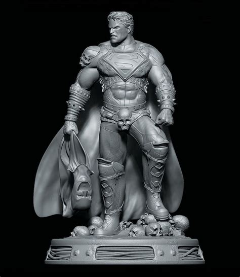 Superman Devil 3d Print Model Stl