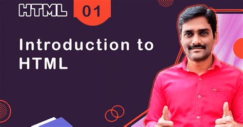 Introduction To Html Html Tutorial 01 🚀
