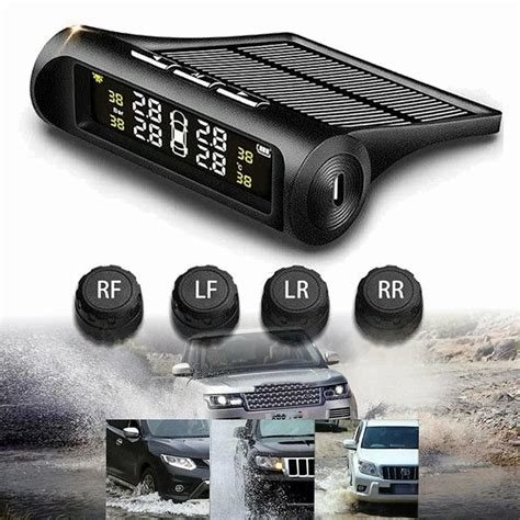 Tire Pressure Monitoring System TPMS Solar Power Universal Wireless At Rs 1250 Tyre Pressure