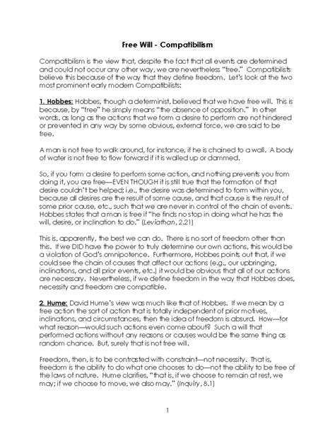 Compatibilism 1 Hahahahhaha Free Will Compatibilism Compatibilism