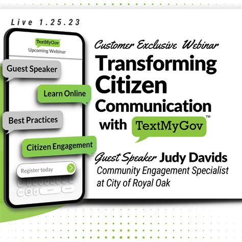 Transforming Citizen Communication With Textmygov Webinar