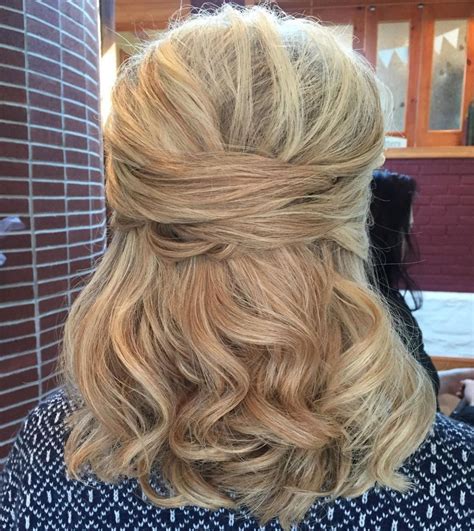 Half Up Half Down Mother Of The Groom Hairstyle Mother Of The Groom