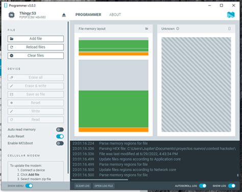 Cant Update The Thingy53 Firmwares Nor Connect It To Edge Impulse Nordic Qanda Nordic