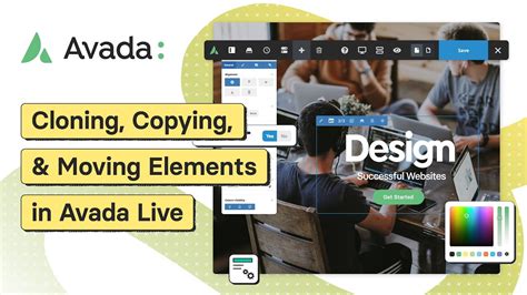 Cloning Copying And Moving Elements In Avada Live Youtube